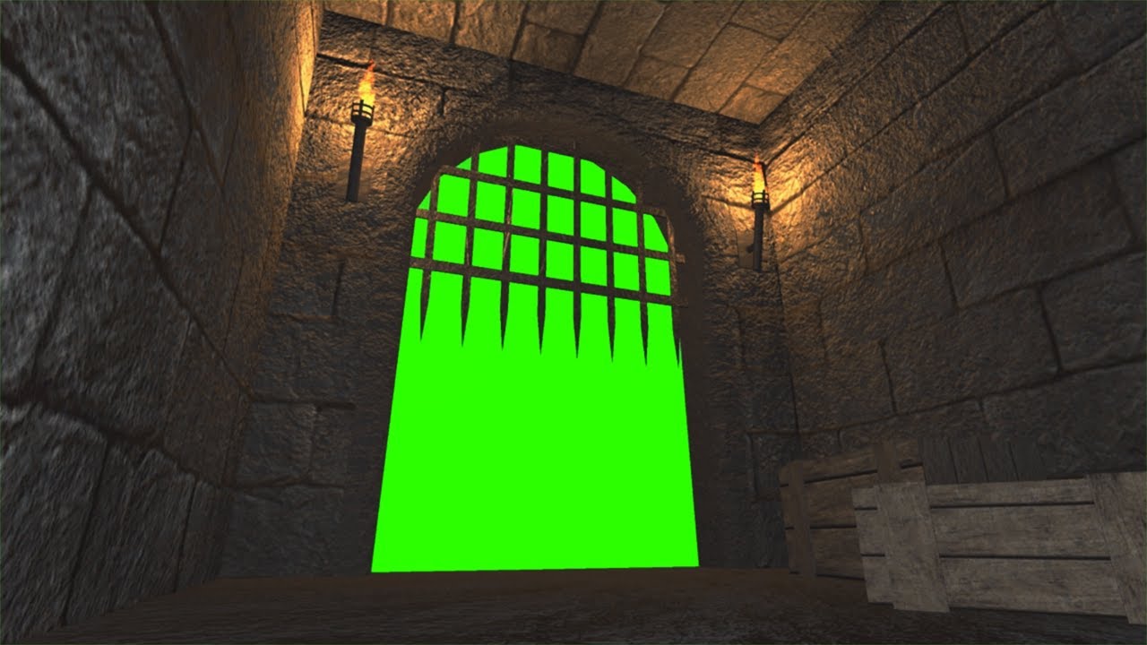 Medieval Prison #1 / Green Screen - Chroma Key - YouTube