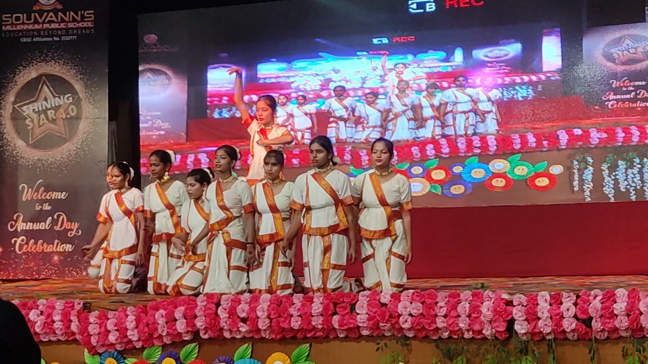 Har Taraf Har Jagah Group Dance | Annual Function Group Dance - YouTube