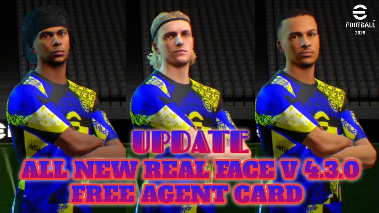 FREE AGENT CARD V4.3.0 EFOOTBALL 2025 - YouTube