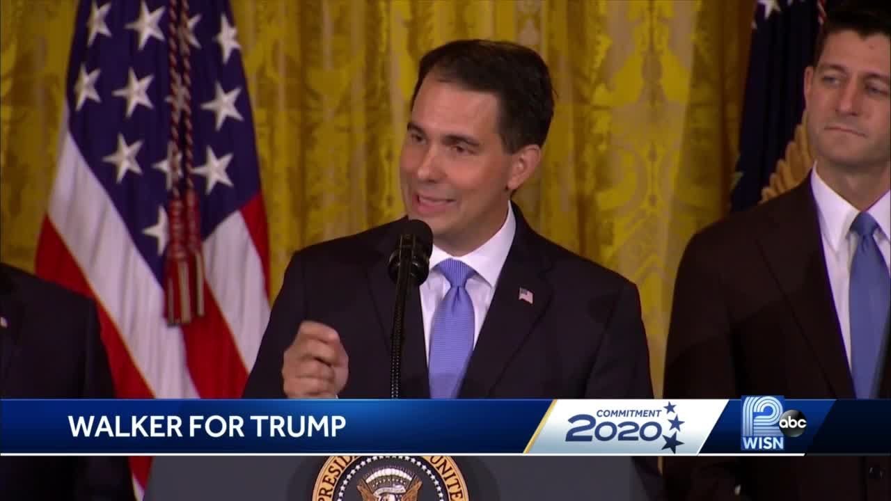 Former Wisconsin governor stumps for GOP - YouTube