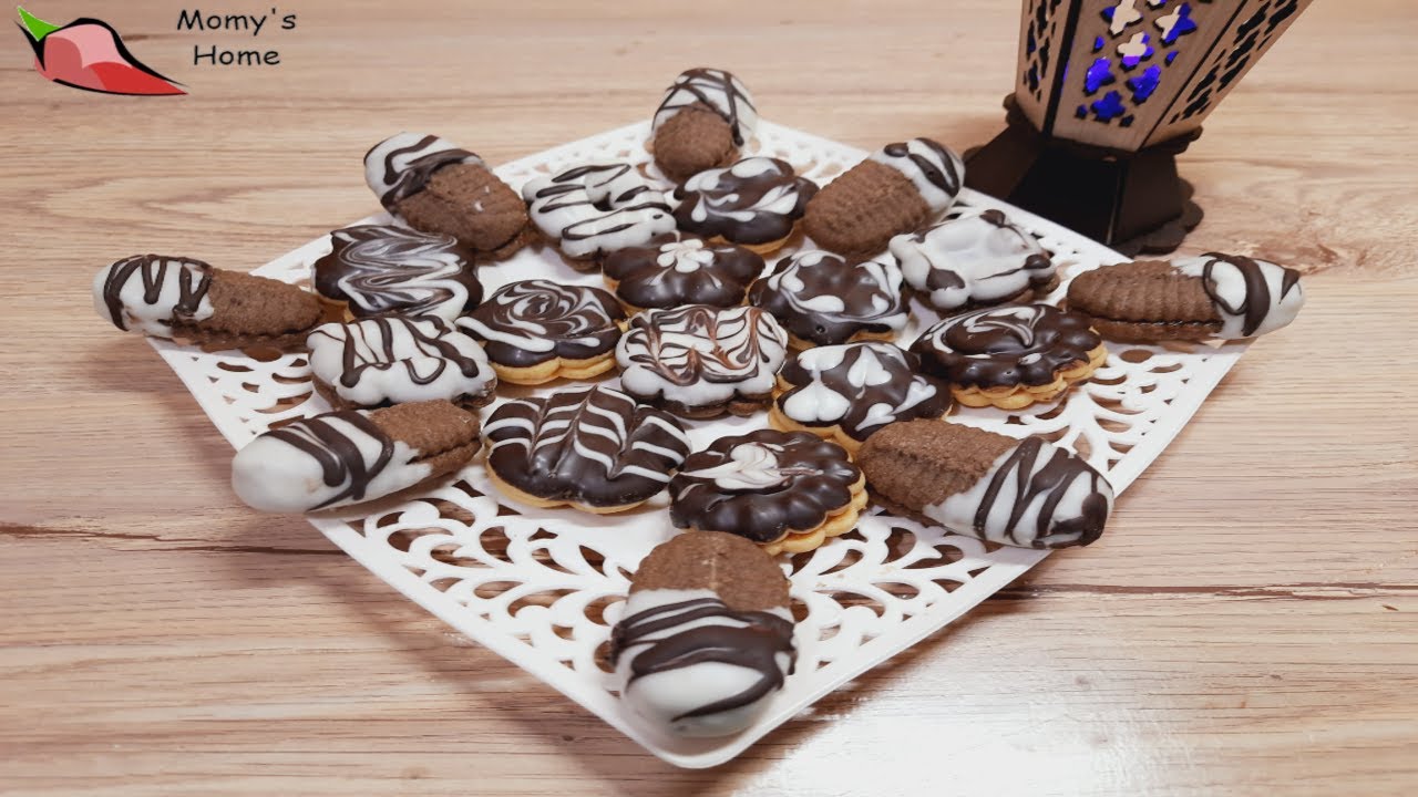 البيتيفور || Egyptian butter cookies || Petits Fours || Betefour - YouTube