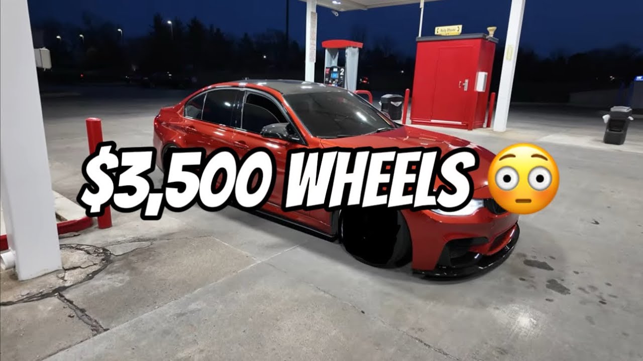 CUSTOM 3PC WHEELS FOR THE M3 - YouTube