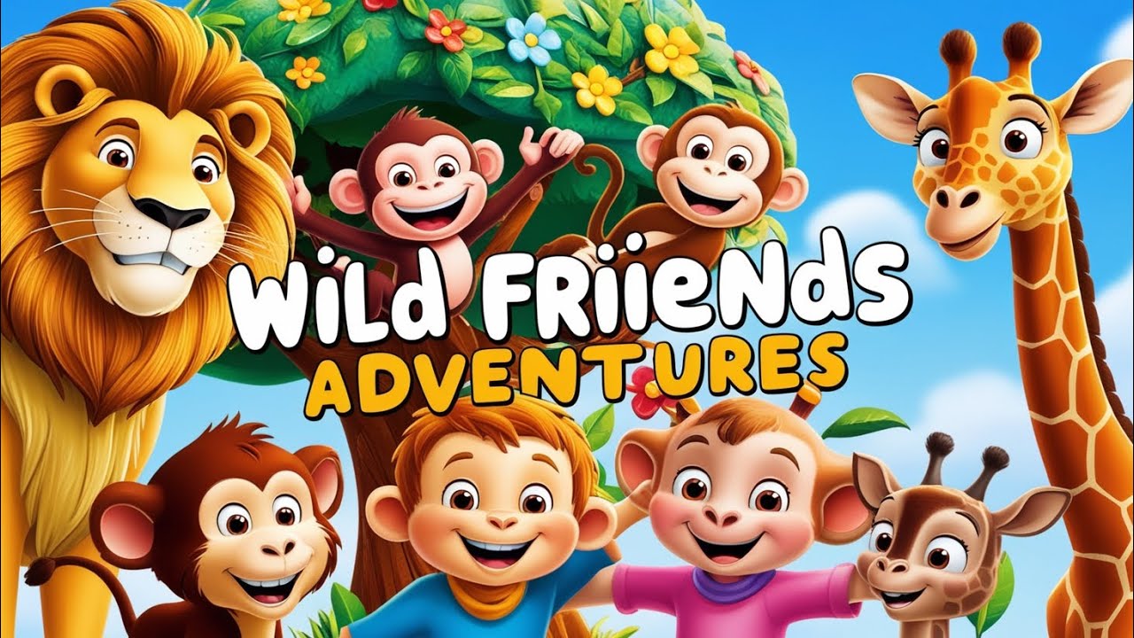 Wild Friends Adventure | Fun Family Kids - YouTube