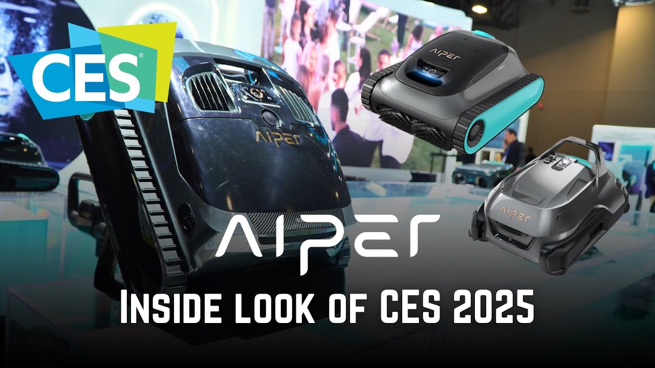 Aiper Making Yard and Pool Maintenance Easy - Inside Look of CES 2025 ...
