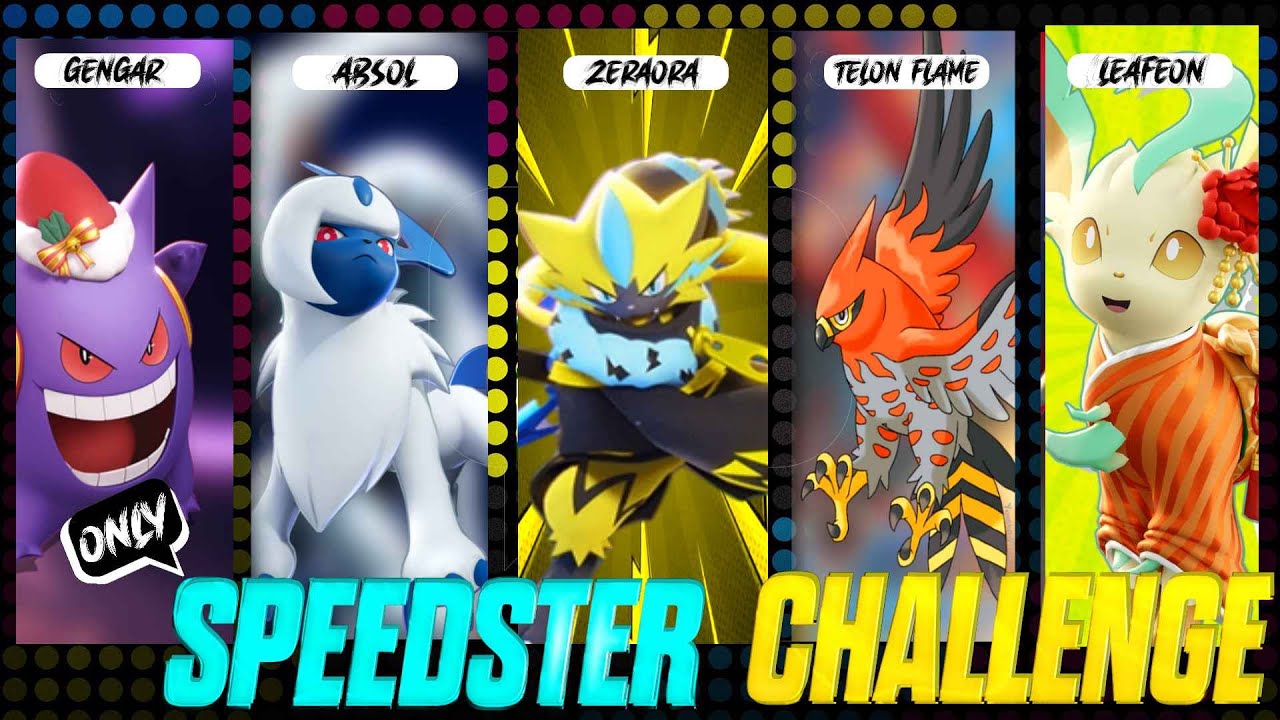 Unstoppable🔥Gameplay Speedster Challenge😍|| Pokemon unite || hindi ...