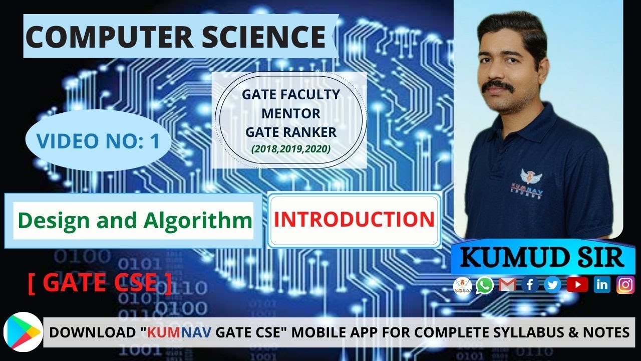 01 ALGORITHM (#INTRODUCTION) #algorithm #questiondiscussed #gatepreparation #algo - YouTube