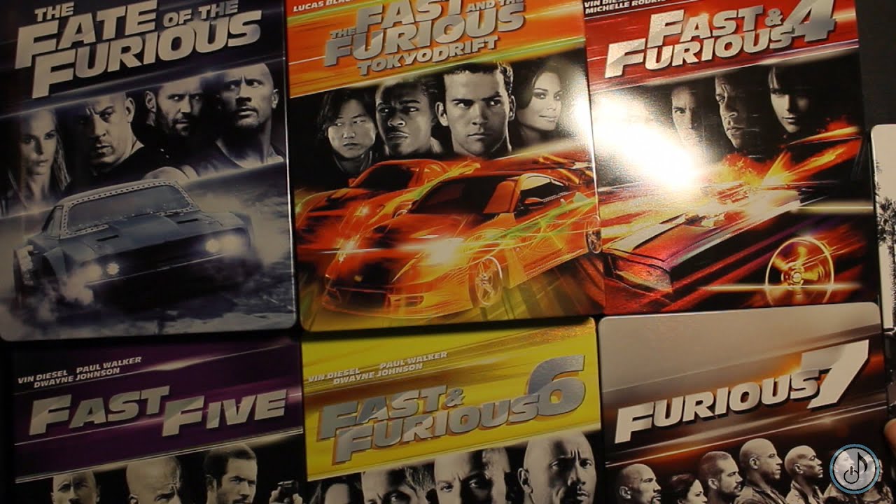 My Fast and Furious SteelBook Collection (Filmed in 2020) - YouTube