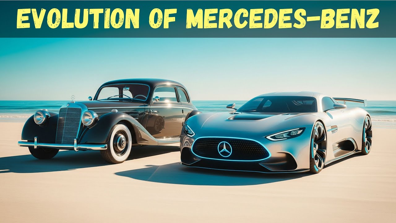 Evolution of Mercedes-Benz (1886–2050) 🚘 From the First Car to ...