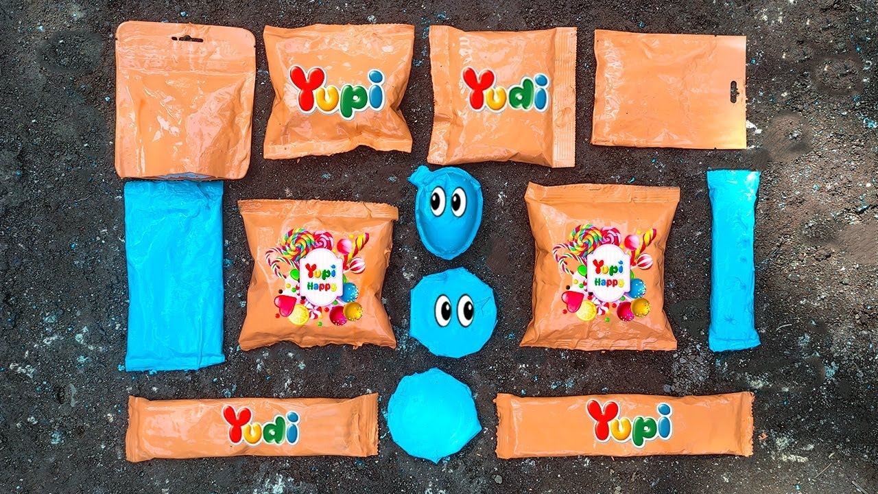 Membersihkan Permen Yupi Jajanan Kotor Berlumpur Yupi Bolicious ...