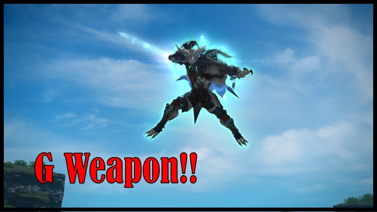 FFXIV - G-Weapon!! - YouTube