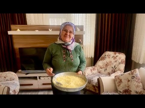 TRAKYA LEZZETİ ESKİLERDEN BİR LEZZET (DAĞINIK HELVA #nasılyapılır 