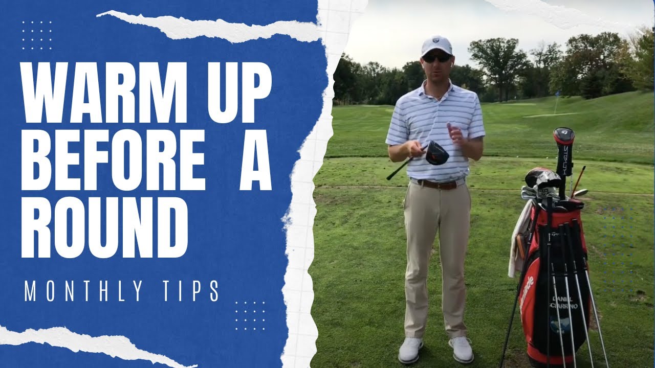 Warmup Up ROUTINE For Your Round - YouTube