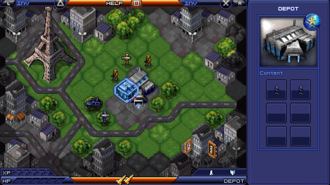 PSP Tom Clancy's EndWar EFEC Map 01 - YouTube