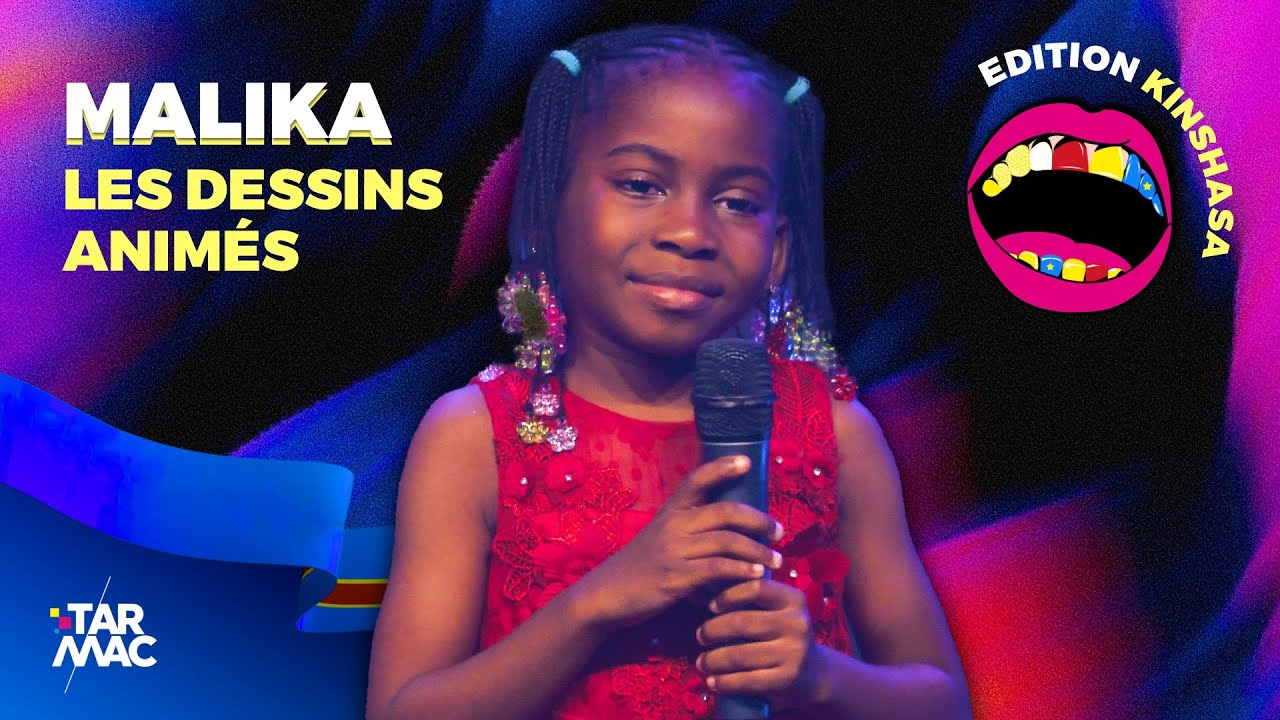 MALIKA "Les dessins animés" • TARMAC COMEDY - YouTube