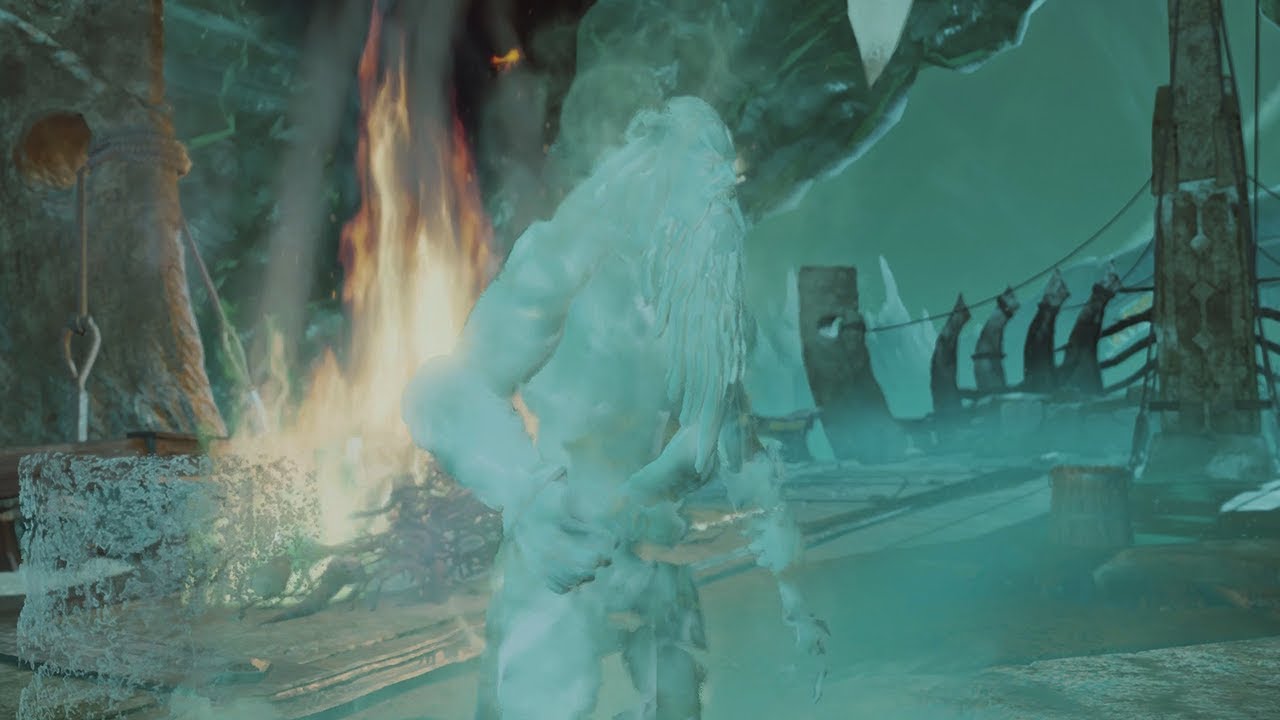 God Of War 4 - Zeus Flashback Scene - YouTube