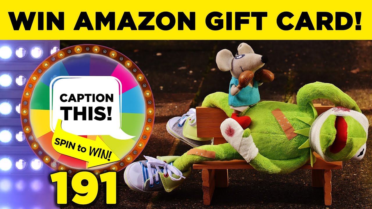 WIN Amazon Gift Card - Caption This & Spin to Win: Kermit Beat Up # 191 ...