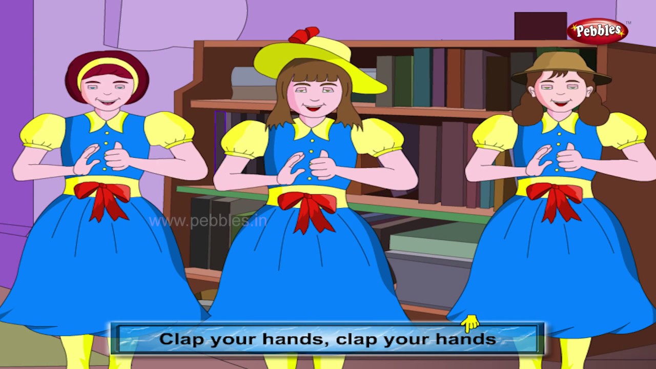 Clap Your Hands Karaoke with Lyrics | Nursery Rhymes Karaoke with ...
