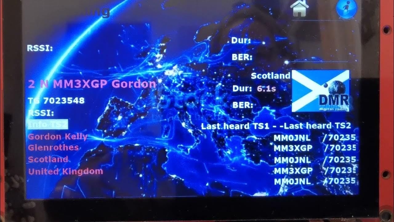 mmdvm raspberry pi 4 nextion intelligent - YouTube