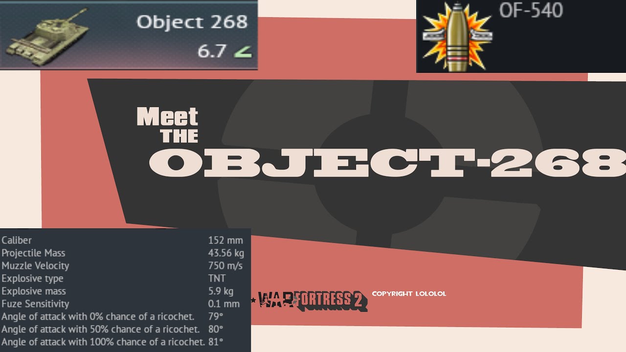 Meet The Object-268 | War Thunder - YouTube