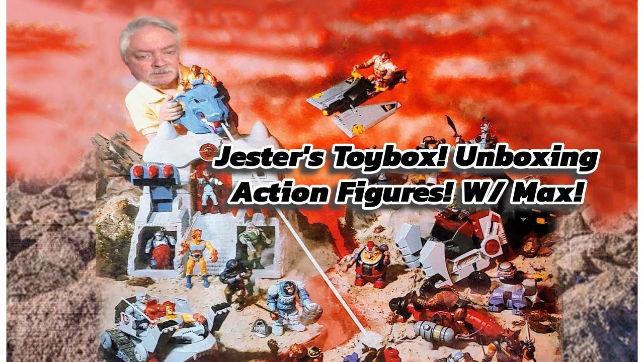 Jester' Toybox! Unboxing Action Figures! With Max! - YouTube