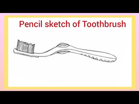 How to draw a Toothbrush step by step || Made by Monika || - YouTube
