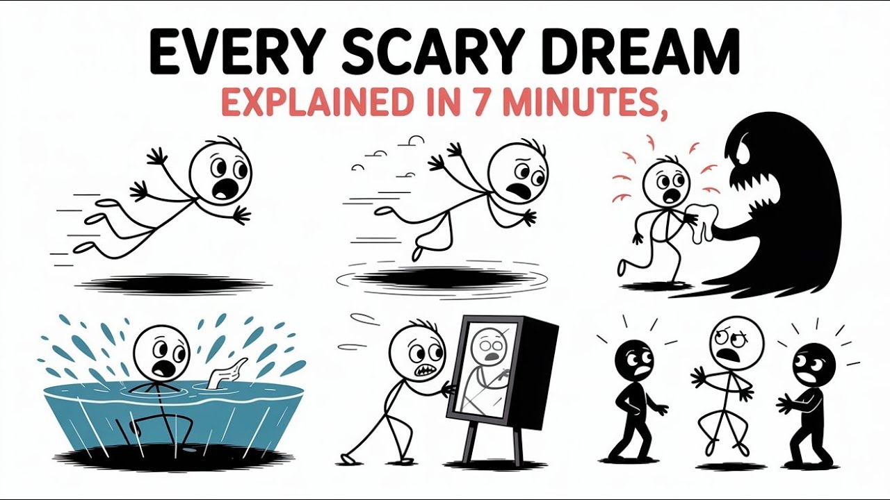Every Scary Dream Explained in 7 Minutes You Should Never Ignore - YouTube