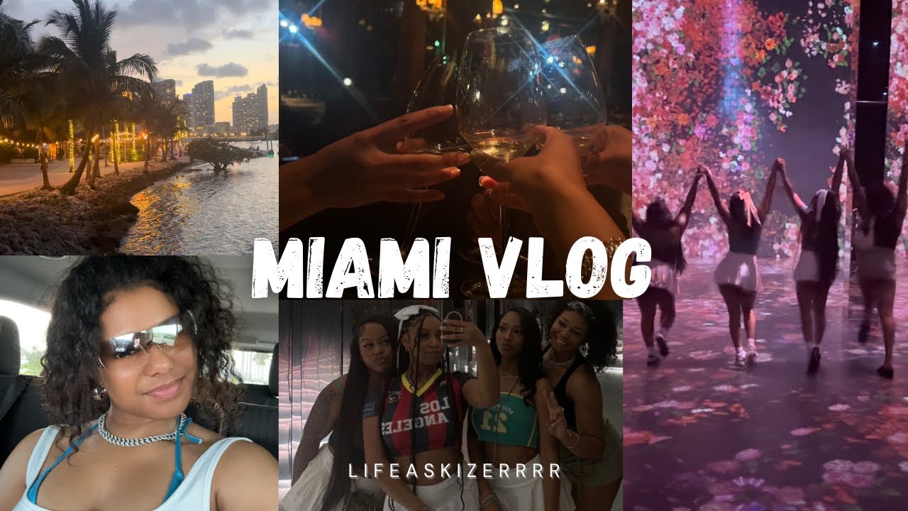 | MIAMI VLOG | mini getaway: girls trip, museum, clubbing, joia beach ...