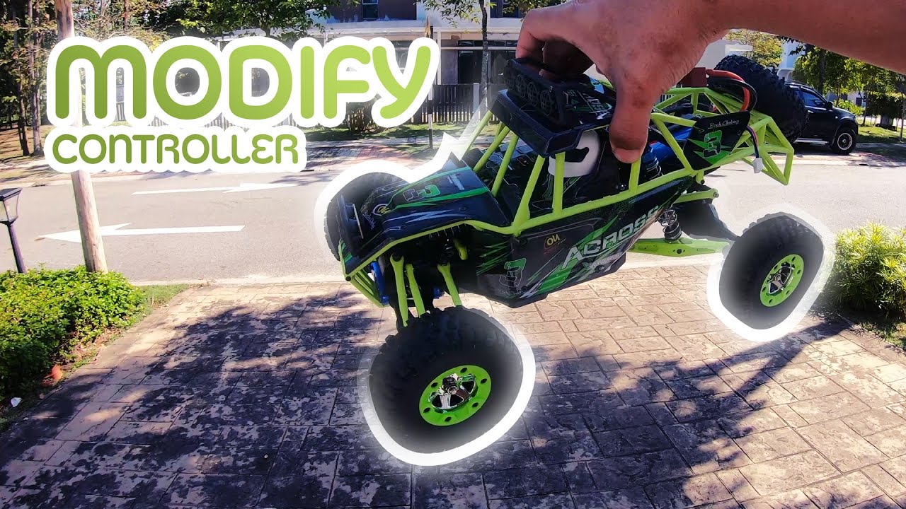 Modify RC Controller | First time main RC laju gini - YouTube