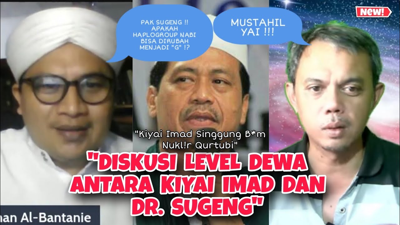PAN4SS55 🔥"Diskusi Level DEWA Kiyai Imad dan DR. Sugeng Bikin Merinding ...