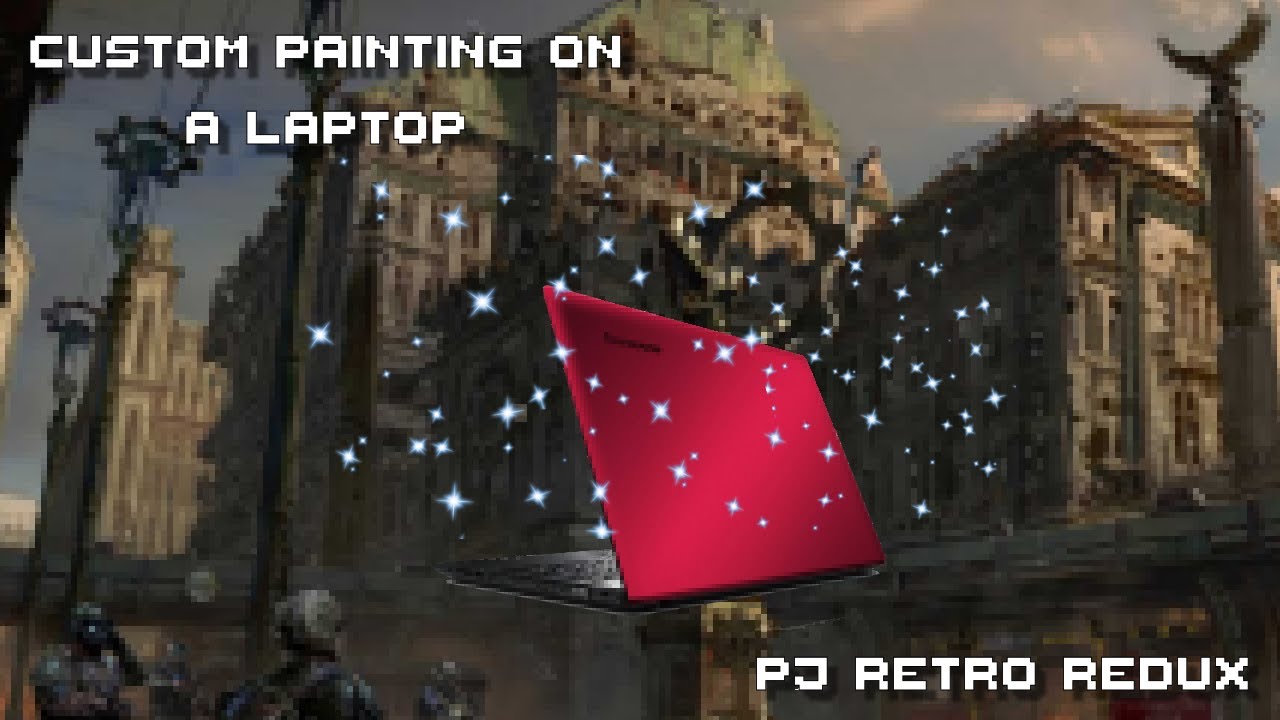 Custom Painting on Laptop - YouTube