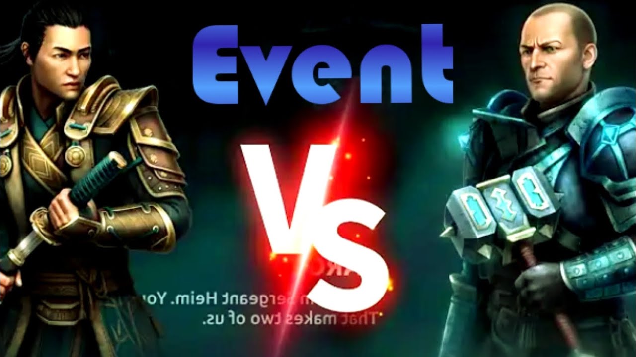 shadow Fight 4 Arena event talent. ITU vs Sarge Thor damage combat ...