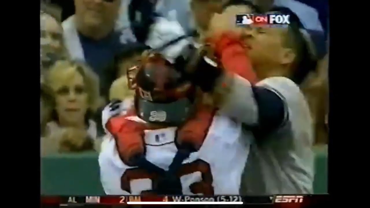 ESPN Highlights of the Alex Rodriguez, Jason Varitek Fight Game Yankees ...
