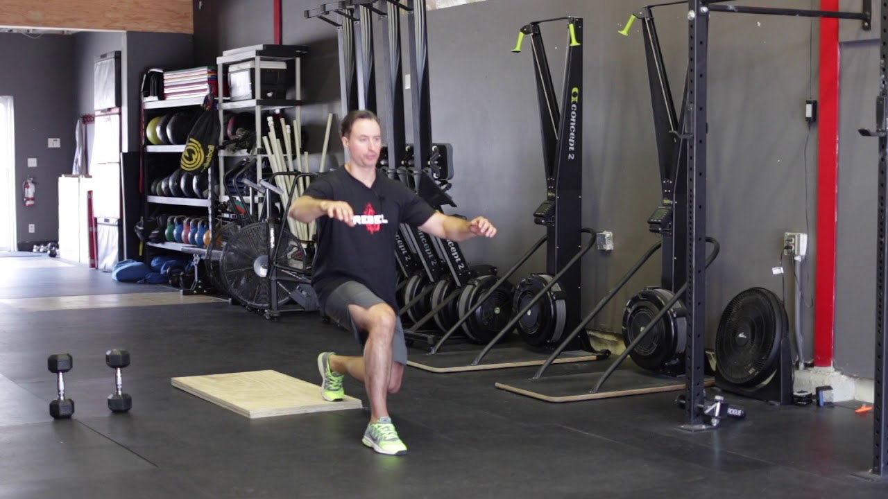 Drop Lunge - YouTube