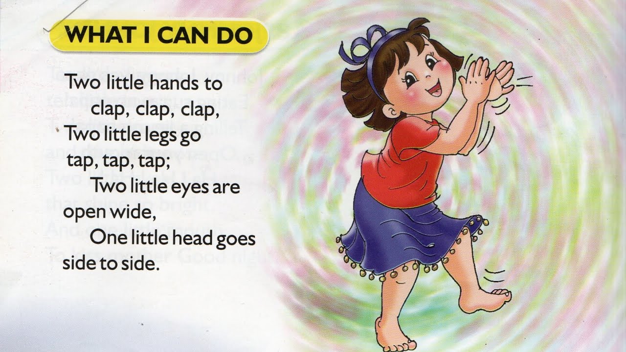 What I Can Do Poem For Nursary Kids @Rhyme For kids - YouTube