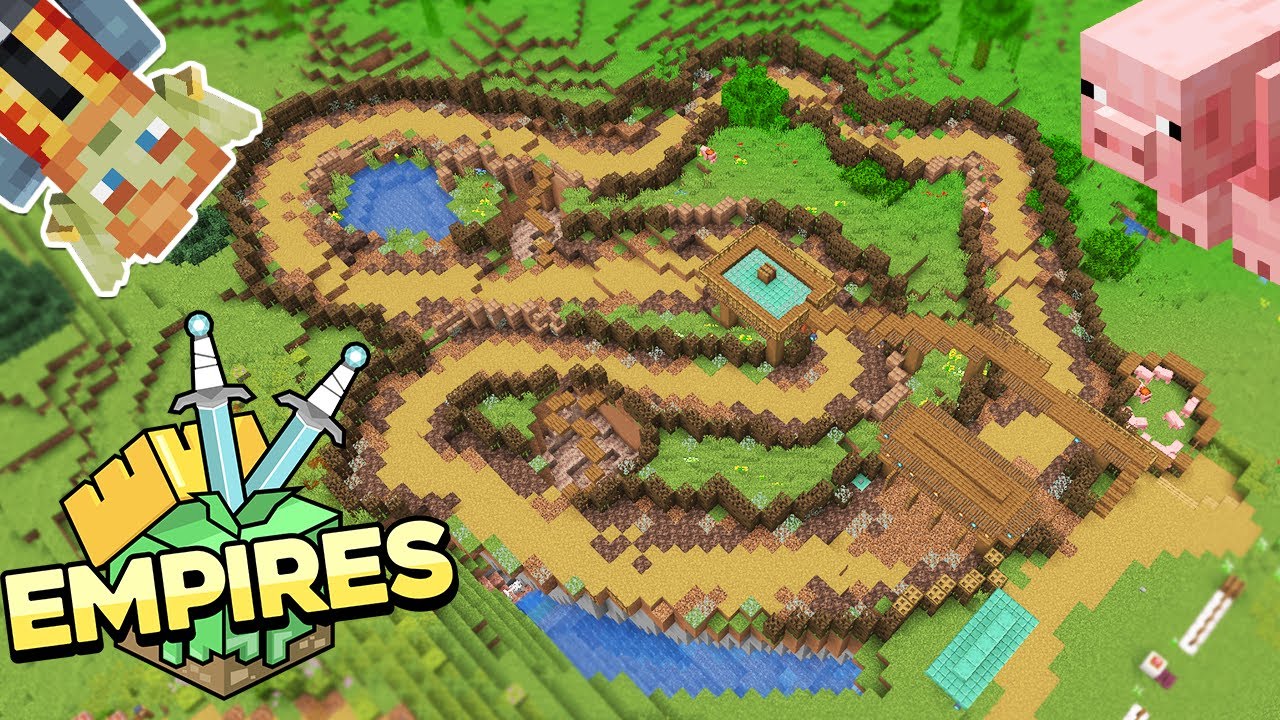 Empires S2 : The Rift is ALIVE and PIG RACE! Minecraft Survival - YouTube