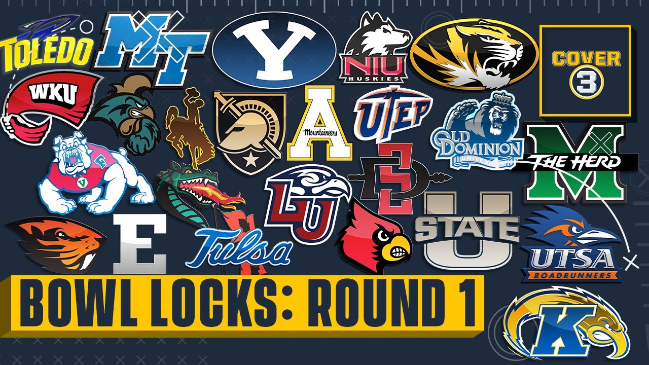 BOWL LOCKS: ROUND 1! | Cover 3 College Football - YouTube