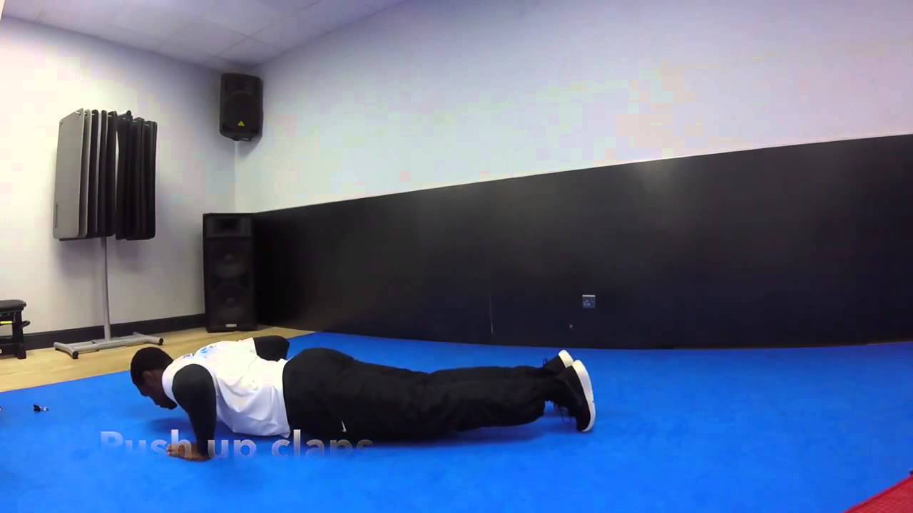 How to clap push up - YouTube