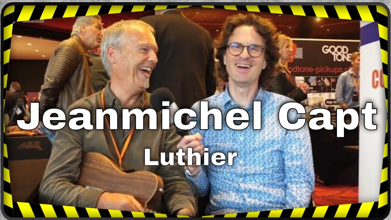 Jeanmichel Capt interview du luthier au Montreux International Guitar ...