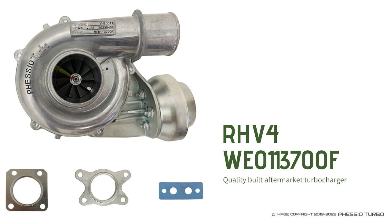 WE0113700F VJ38 Turbo RHV4 VAD20021 For 2006-2015 Mazda BT-50 2.5MRZ-CD ...