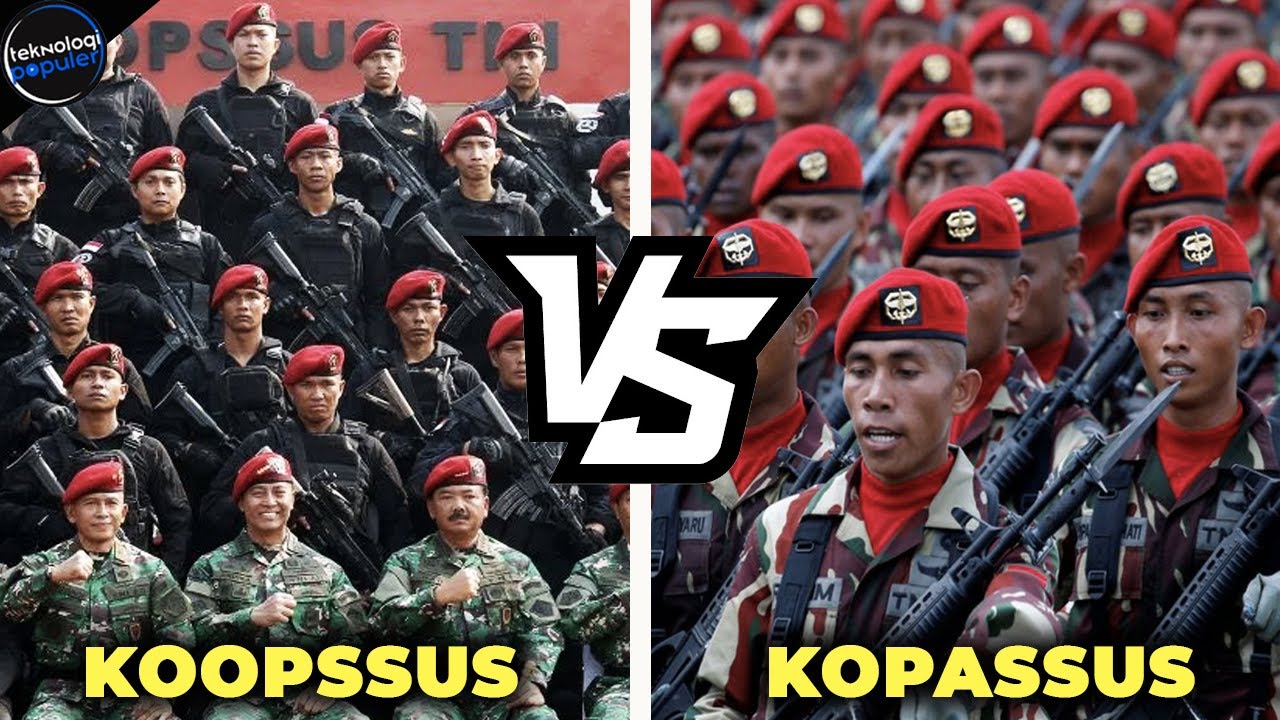 Serupa Tapi Tak Sama! Perbedaan Koopssus dan Kopassus Yang Tak Banyak ...