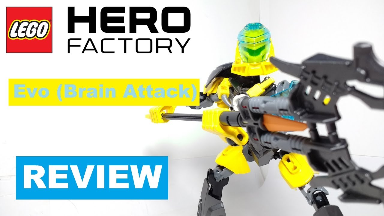 Lego Set Review: Hero Factory Evo (Brain Attack) - YouTube