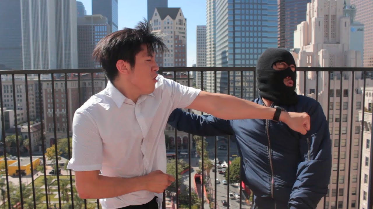 Fight Scene: Kickboxing Nerd vs Thug - YouTube
