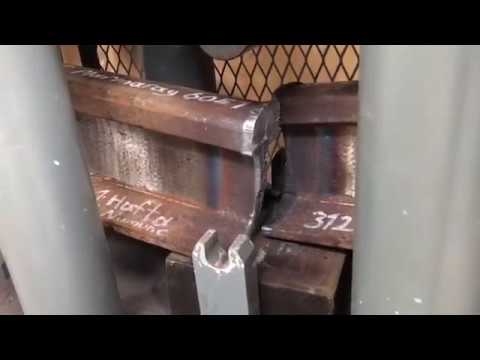 Ray Eğilme Testi / Rail Bending Test with 60E1 R350HT
