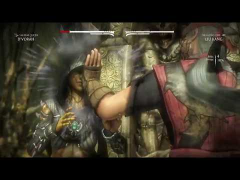 Mortal Kombat: X - D'vorah VS Lui Kang