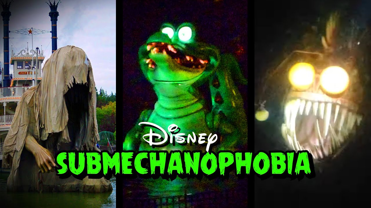Disney Submechanophobia 2: Scariest Submerged Animatronics and Props ...