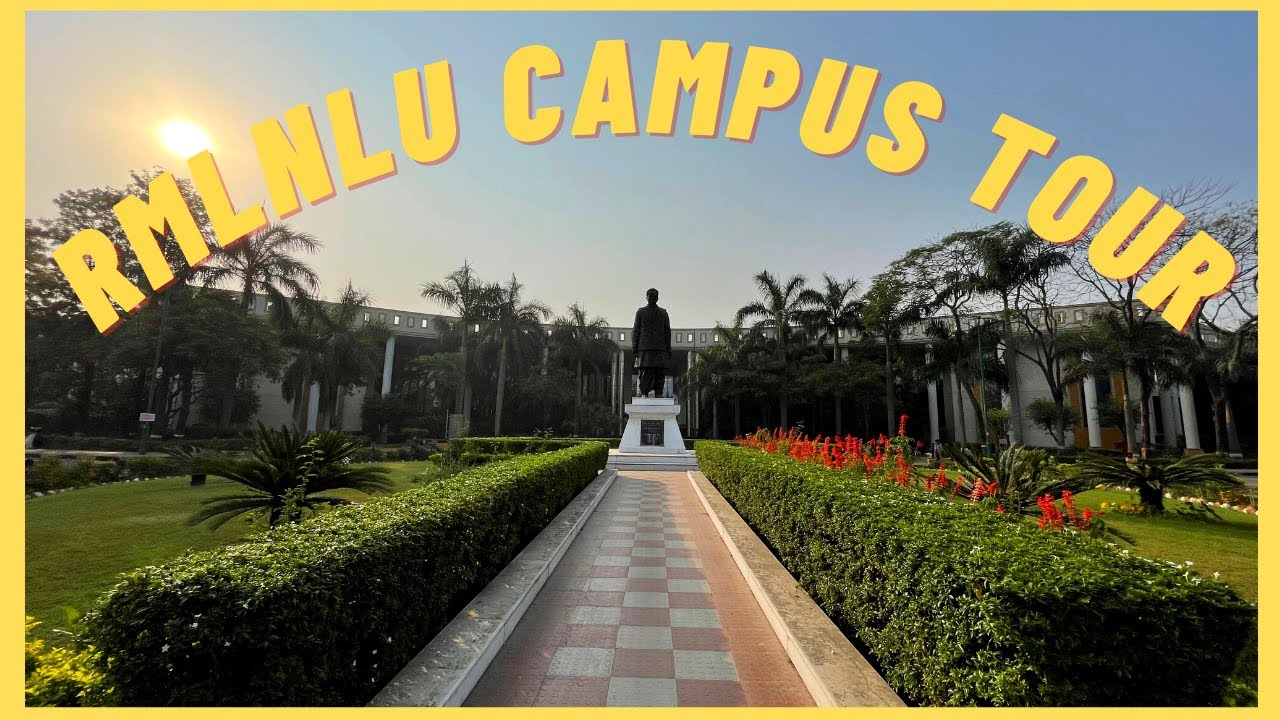 RMLNLU, Lucknow Campus Tour | VLOG 13 🌼 #NLULucknow #RMLNLU #CampusTour ...