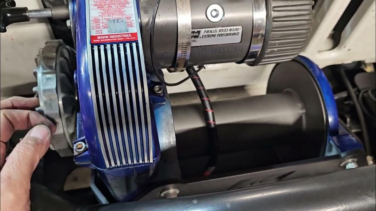 Warn 8274 Winch Fixed. - YouTube