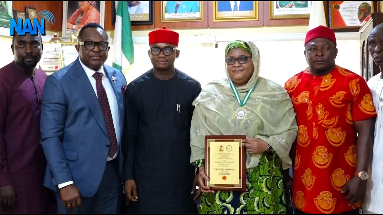 NYSC Director bags Award of Excellence - YouTube
