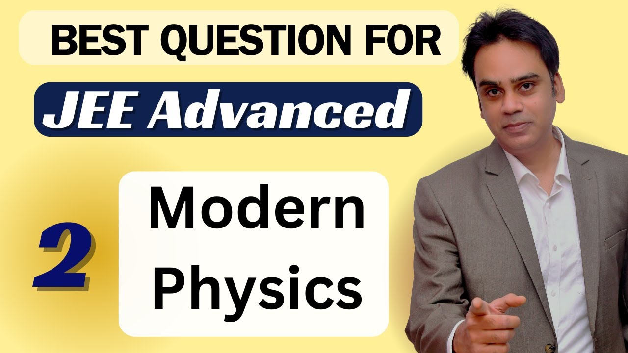 Best Question on Photo Electric Effect | JEE Advanced modern physics ...