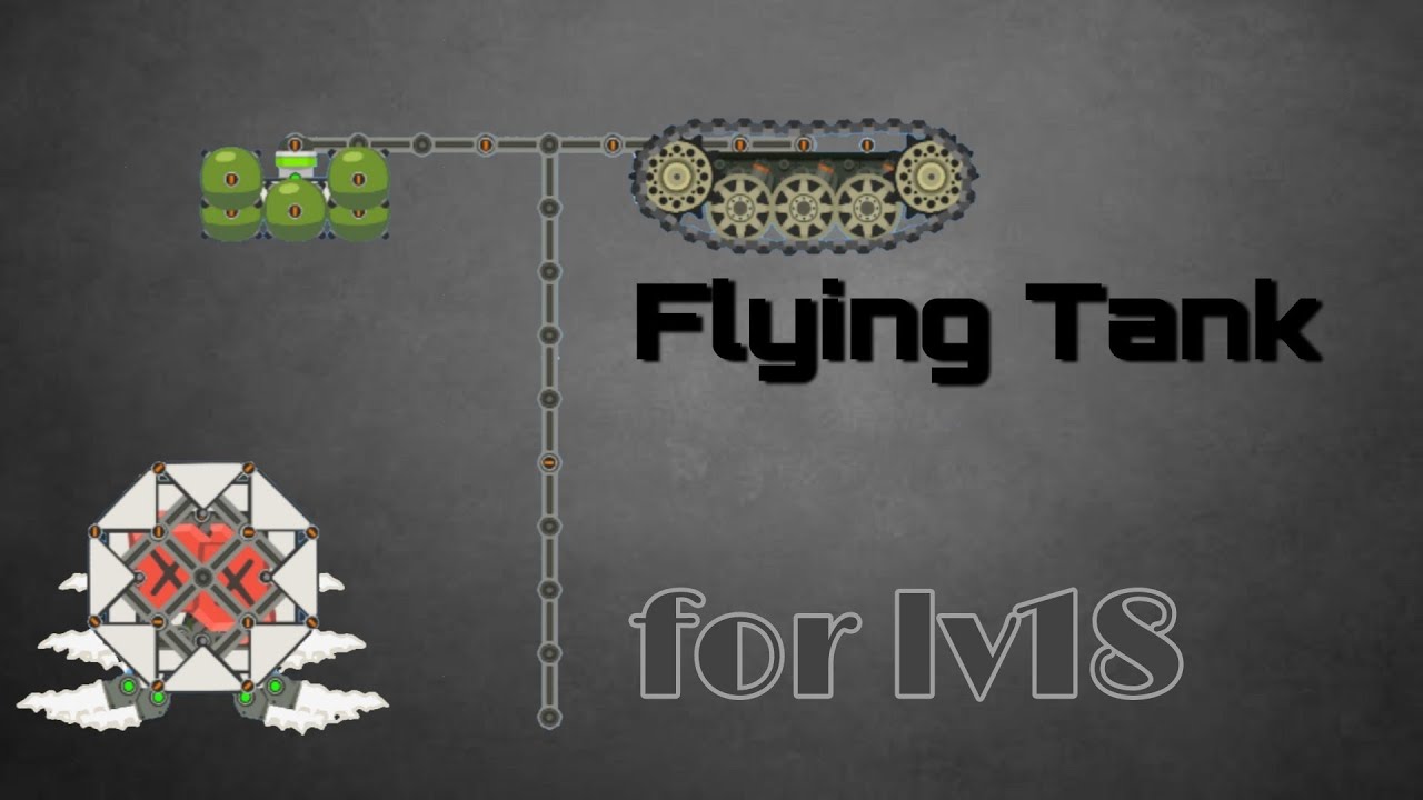 I made a flying tank for level 18 | super tank rumble - YouTube